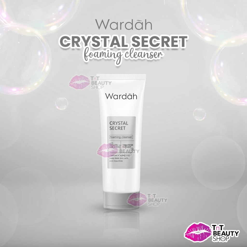 Jual TT WARDAH Crystal Secret Foaming Cleanser | White Secret Facial ...