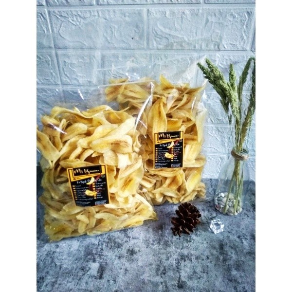 Jual Keripik Kripik Pisang Asin Original 1kg Snack /Cemilan makanan ...
