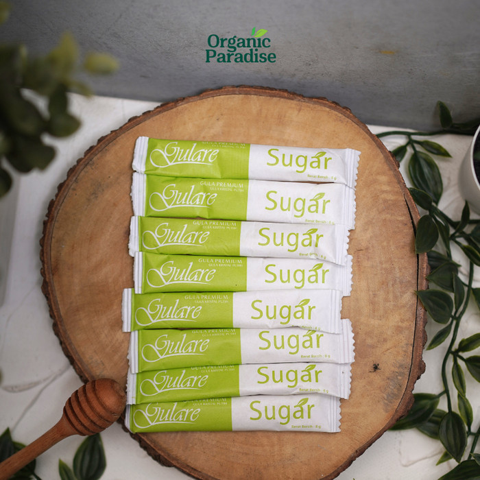 Jual Gulare Gula Sachet Stik / Gula Pasir Putih Stik 8 gram ISI 10 PCS ...