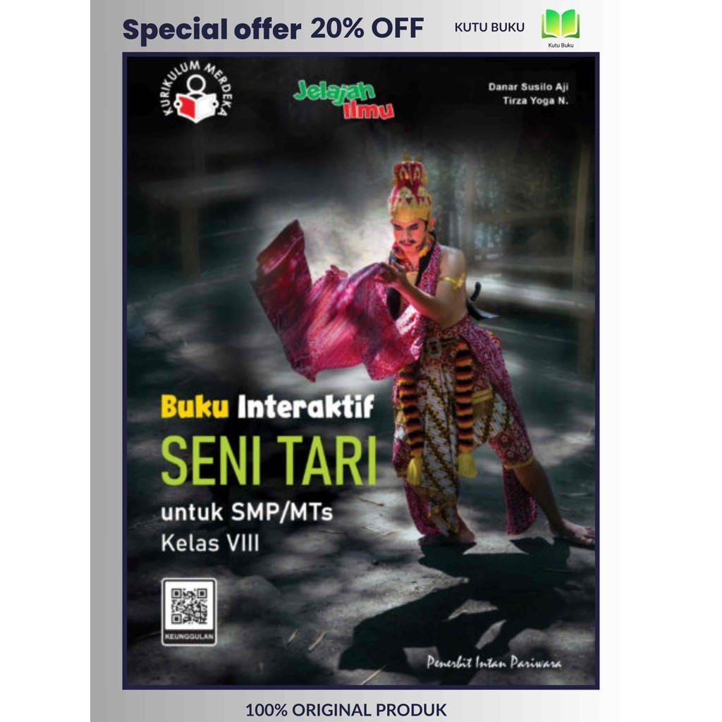 Jual Buku Interaktif Seni Tari SMP Kelas 8 Kurikulum Merdeka Intan pariwara Edisi Terbaru ...