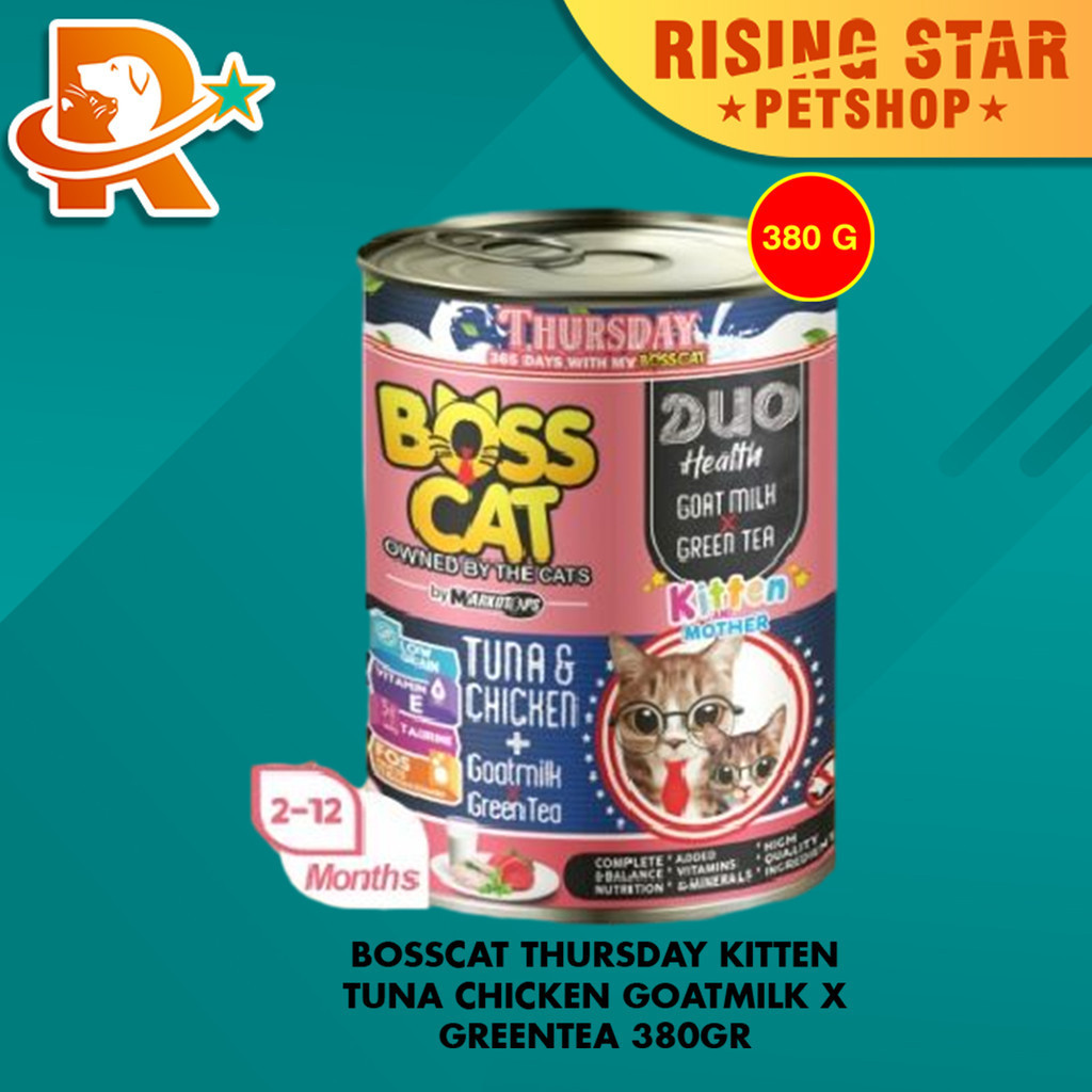 Jual Makanan Kucing Basah Boss Cat Wet Food Kaleng 380 Gram | Shopee ...