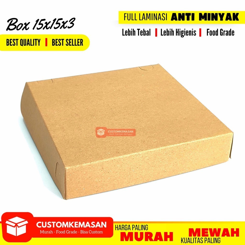 Jual Kotak Roti Canai maryam / Dus Box Kemasan Roti Maryam / Kemasan ...