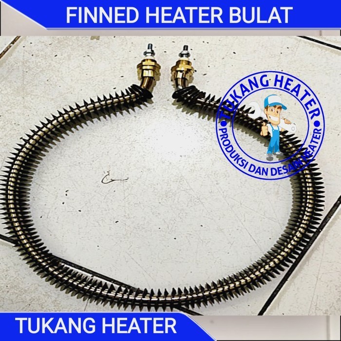 Jual Finned Heater Tipe Bulat Pemanas Udara 300 mm 220 Volt 300 Watt ...