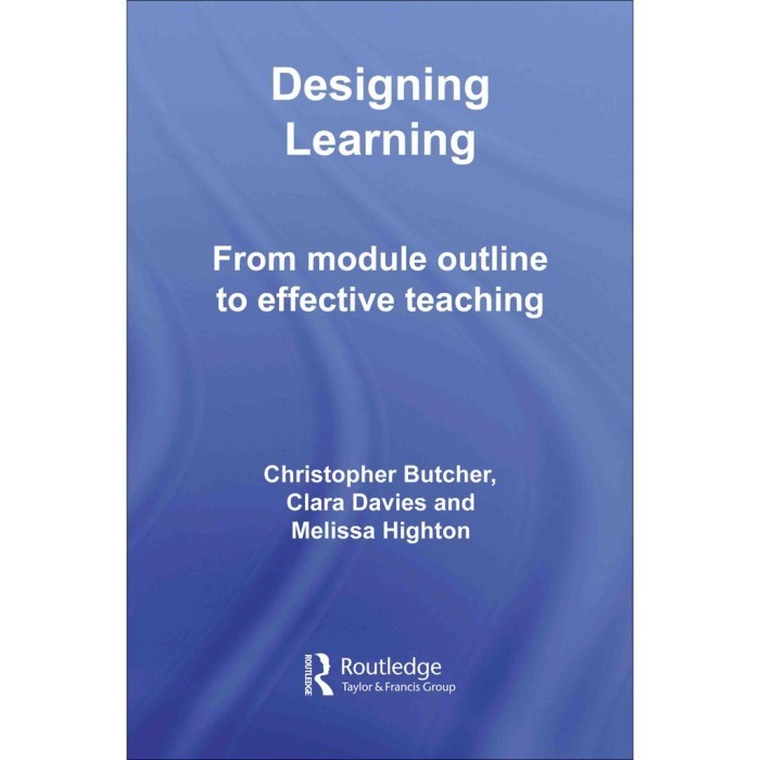 Jual Designing Learning From module outline to effective teaching ...