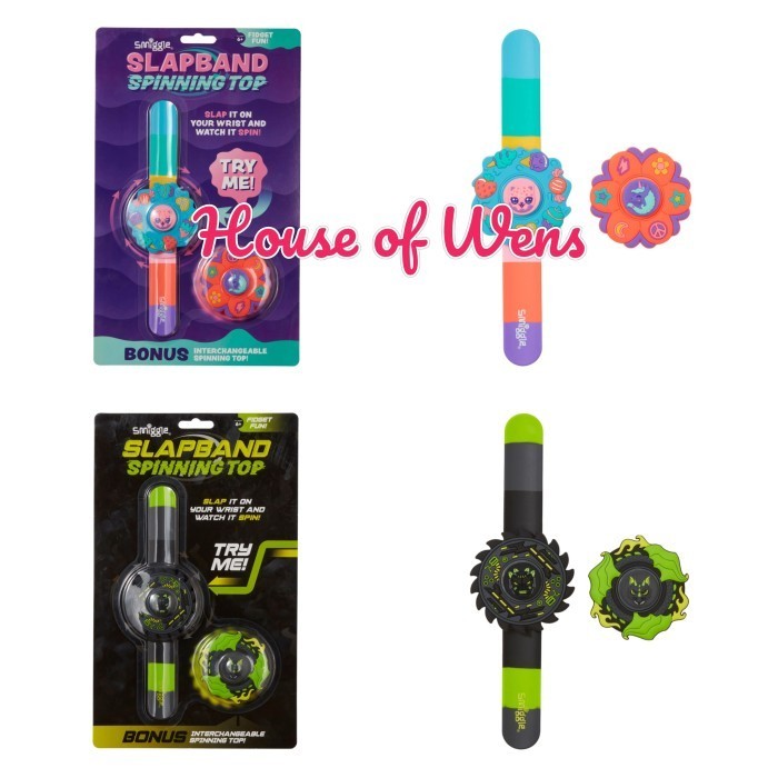 Jual SMIGGLE SPINNING TOP SLAPBAND ORIGINAL - SLAPBAND SPIN | Shopee ...