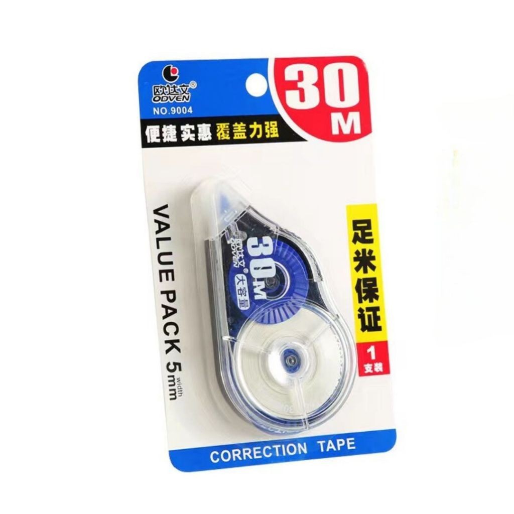 Jual (30m) Tipex Roll Correction Tape Lebar Tip-ex Pita Kertas 5mm ...