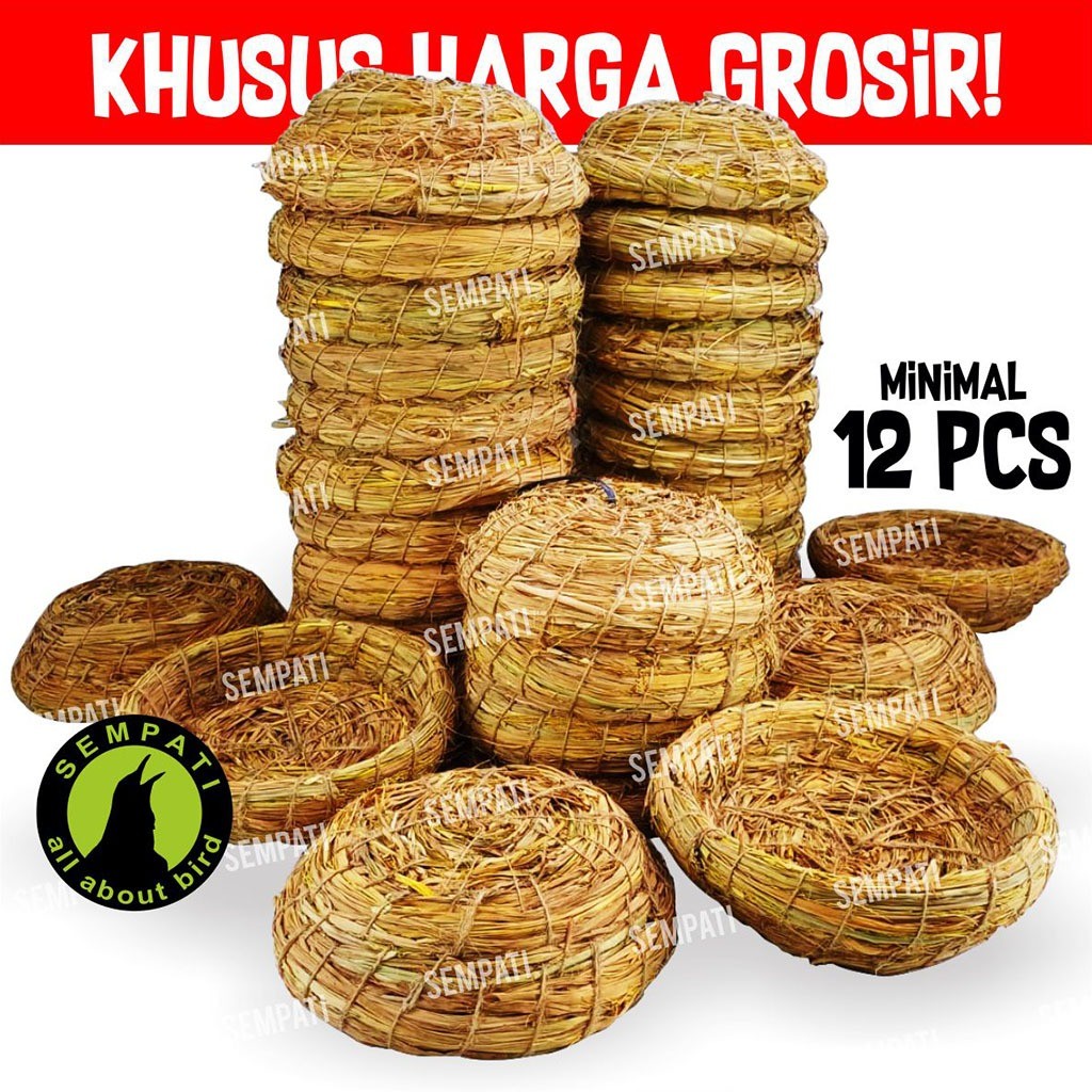 Jual SEMPATI KHUSUS GROSIR Tarangan Sarang Susuh Serat Jerami Ukuran ...