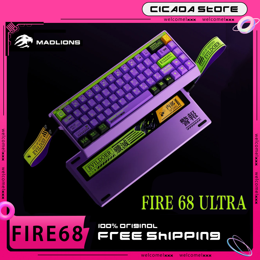 Jual MADLIONS FGG Fire68 Ultra Magnetic Switch Mechanical Keyboard ...