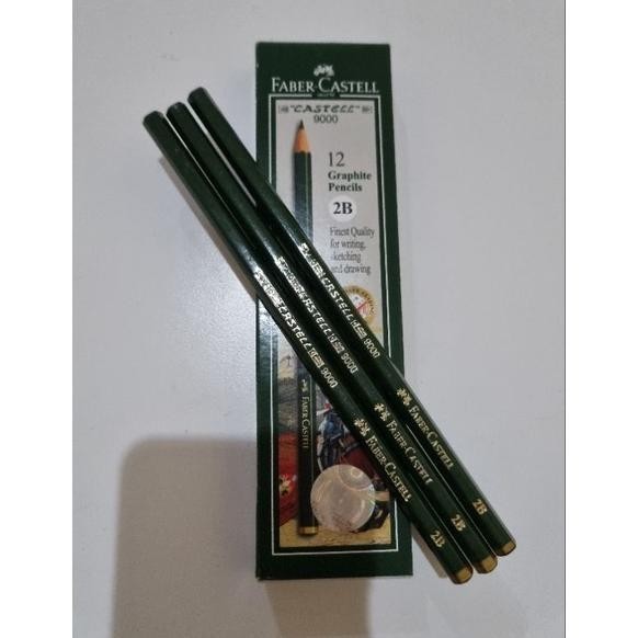 Jual Pensil Faber Castell 2B Ujian Computer (12 Pcs) | Shopee Indonesia