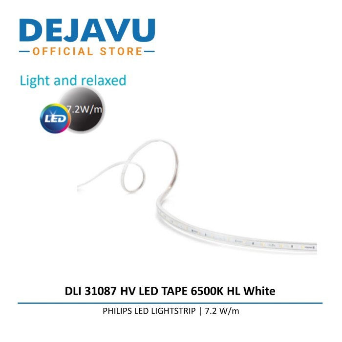 Jual Lampu Led Strip DLI 31087 HV Led Tape 6500K HL White - dijual per ...