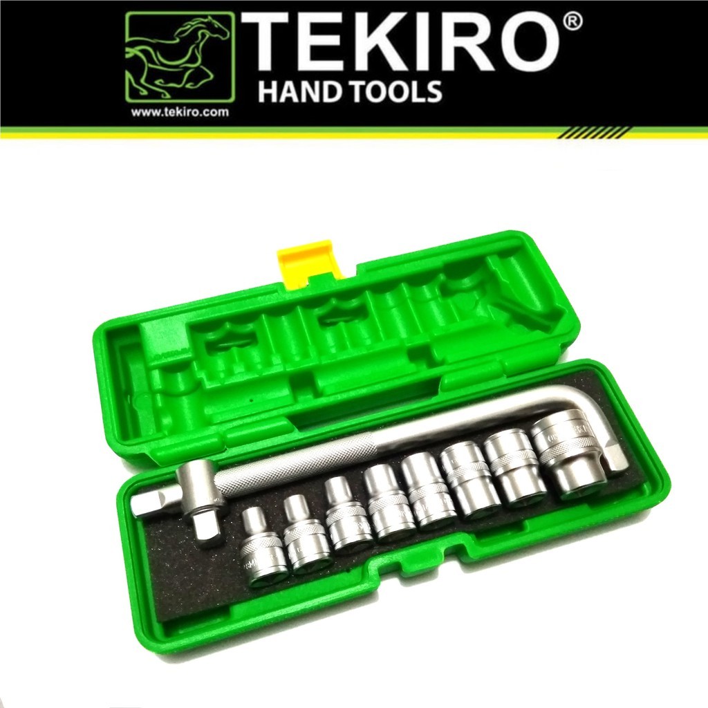 Jual 32 pcs KUNCI SOCK SET 10 PCS PVC TEKIRO HAND MATA SOK SOCKET SHOCK 10PCS BOX PLASTIK 6PT ...