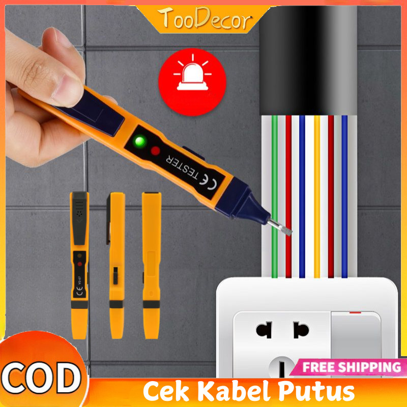 Jual Tespen Listrik Cek Kabel Putus Pena Testpen Otomatis Kelistrikan ...