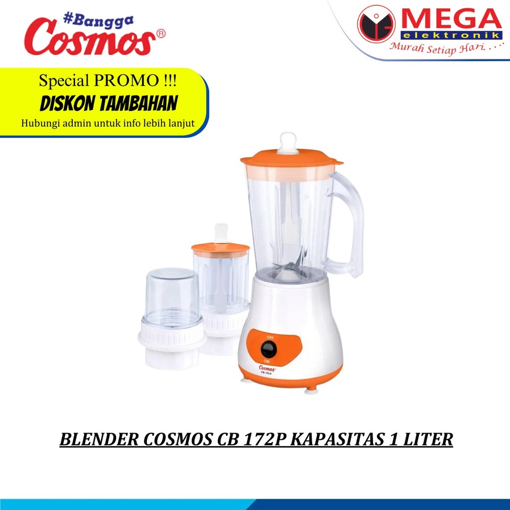 Jual BLENDER COSMOS CB 172P KAPASITAS 1 LITER | Shopee Indonesia