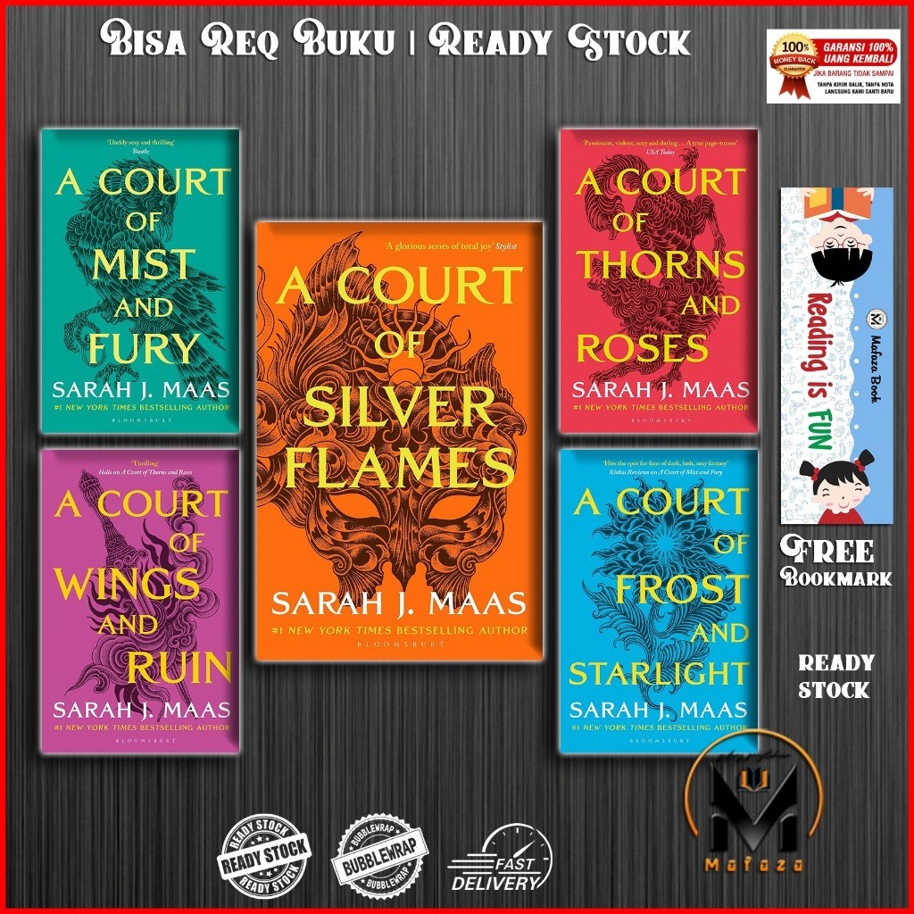 Jual A Court of Thorns and Roses by Sarah J. Maas (5 book series) (English/Indonesia) | Shopee ...