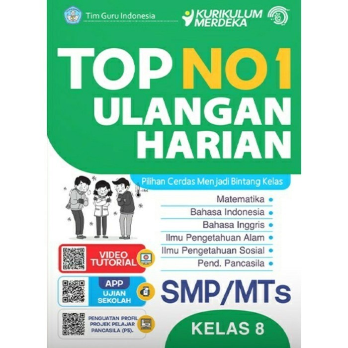 Jual Top No. 1 Ulangan Harian SMP/MTS Kelas 8 Kurikulum Merdeka | Shopee Indonesia