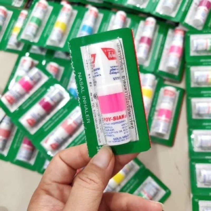 Jual PIM SAEN POY SIAN MINYAK ANGIN BALSEM INHALER | Shopee Indonesia
