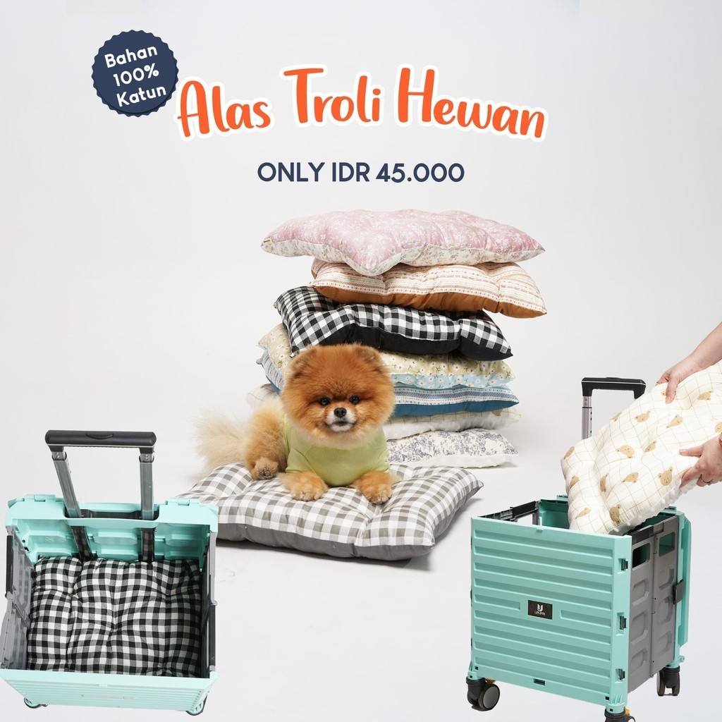 Jual Pawlovin - Alas Troli Hewan | Shopee Indonesia