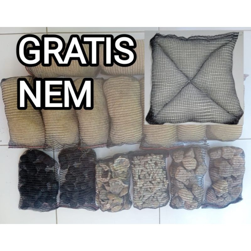 Jual media filter kolam aquarium jaring nelayan | Shopee Indonesia