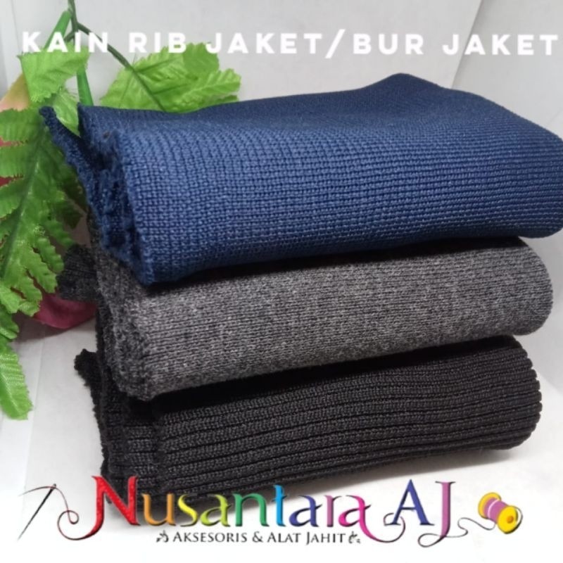 Jual Kain rib jaket, Kain bur jaket, Kain untuk tangan jaket per pcs ...