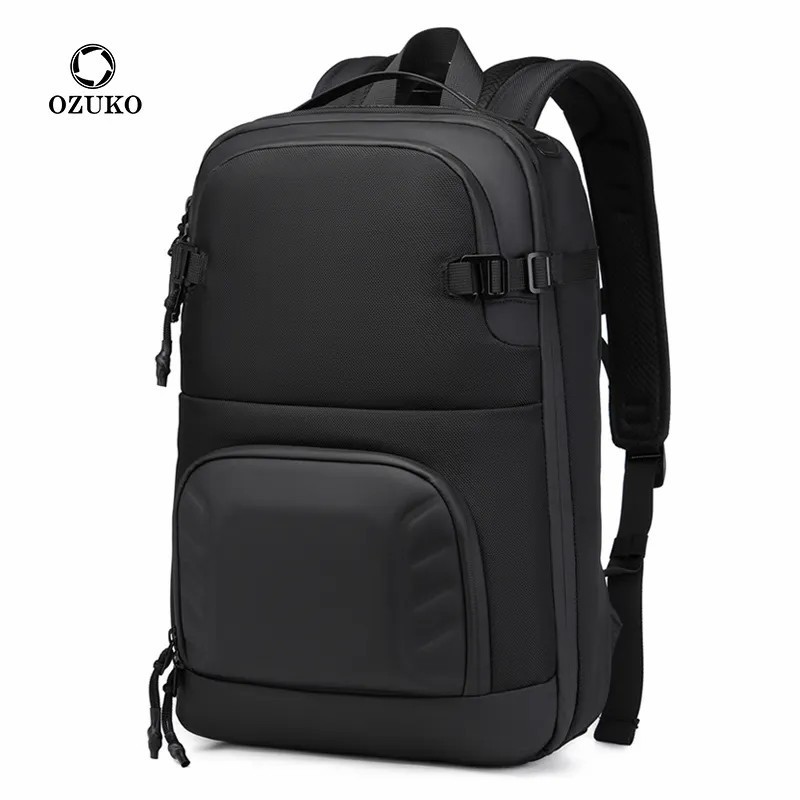 Jual OZUKO Backpack #9716 - Black, Camo, Grey Blue | Shopee Indonesia