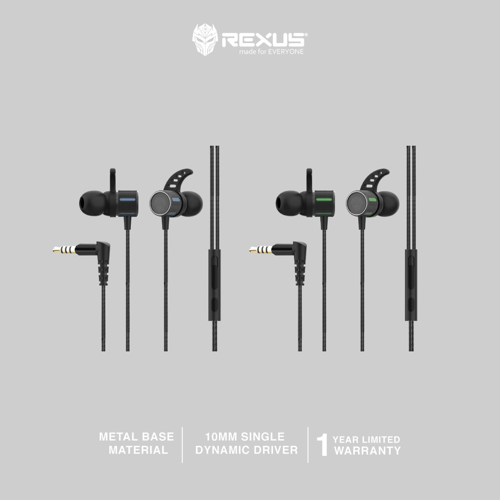 Jual Rexus Earphone Gaming EP5 | Shopee Indonesia