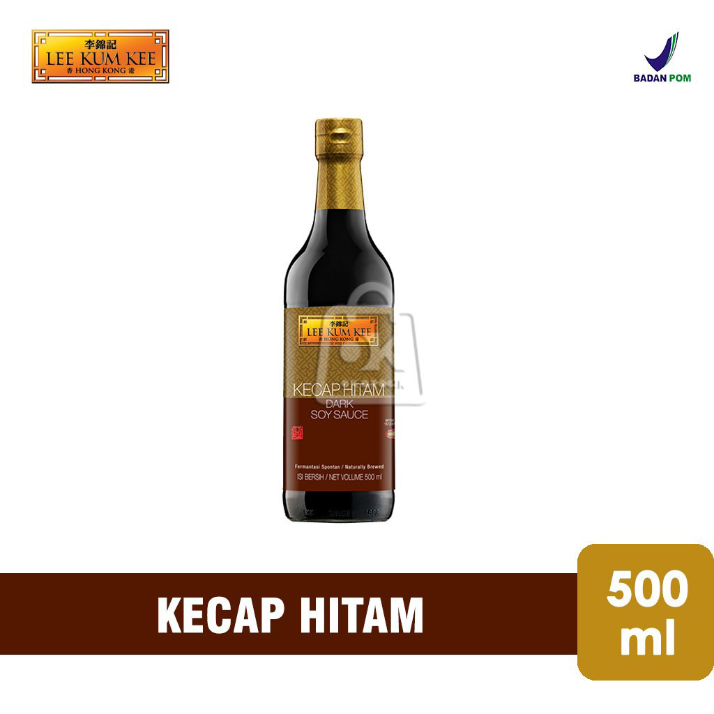 Jual Kecap Hitam Lee Kum Kee / Dark Soy Sauce Premium (Botol Kaca 500 ml) | Shopee Indonesia