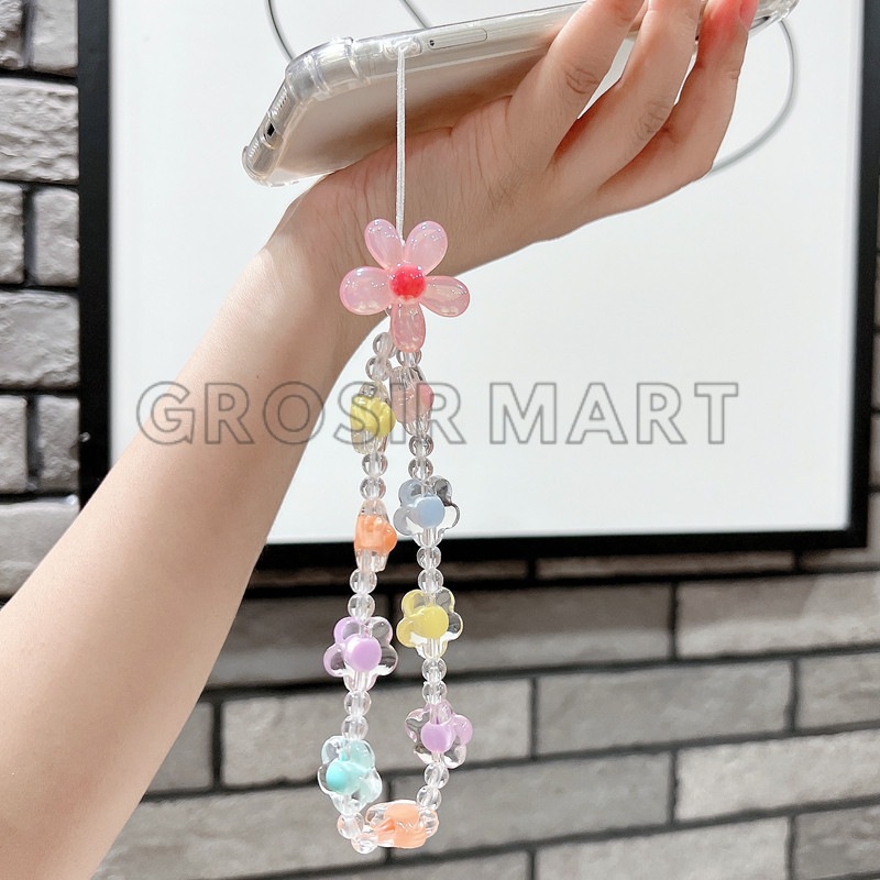 Jual Phone Straps HP Gantungan HP Gelang HP Korean Chain Bead Pelindung ...
