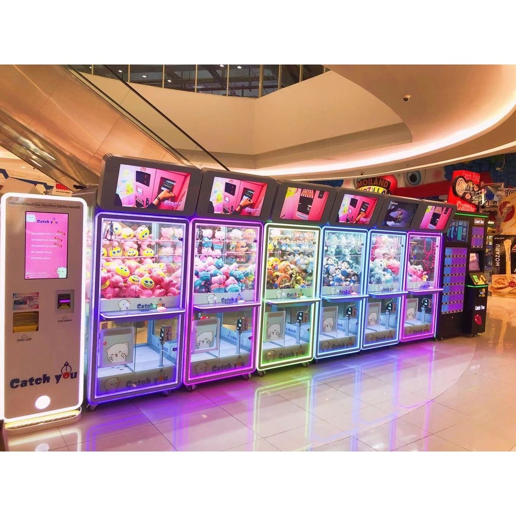 Jual JUAL MESIN CAPIT BONEKA DILENGKAPI LED MURAH | Shopee Indonesia