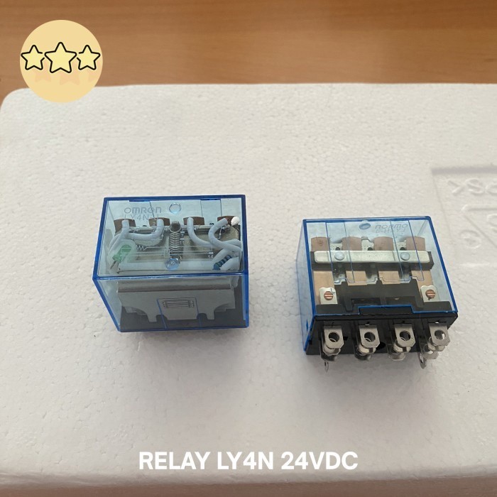 Jual RELAY OMRON LY4N LY4N-J 24V LY 4N 24VDC LY4 LY-4N J 24 VDC LY4NJ ...