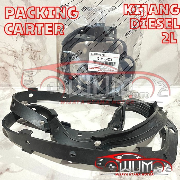 Jual GASKET OIL PAN PACKING CARTER PAKING KARET BAK OLI KIJANG DIESEL ...