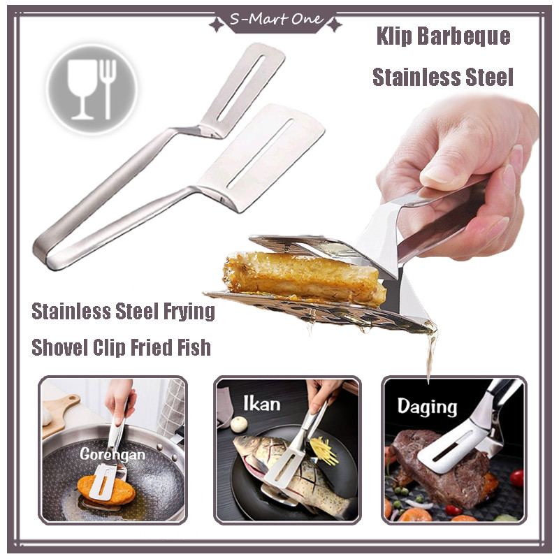 Jual Stainless Steel Frying Shovel /Capitan Gorengan Model Klip/Fried ...