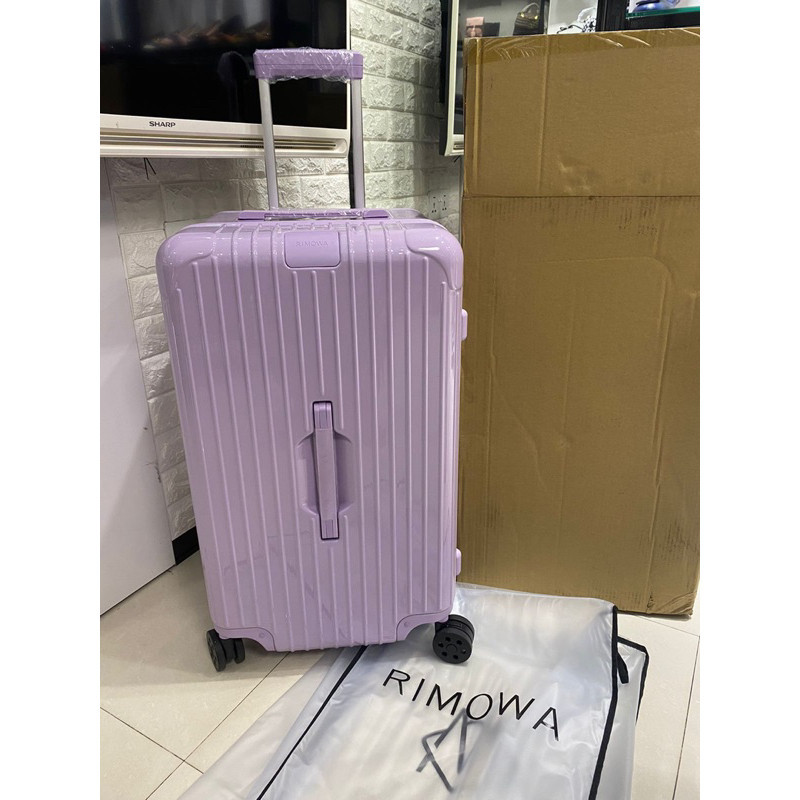 Jual koper rmw trunk 25 inch purple lilac polycarbonate super mirror ...
