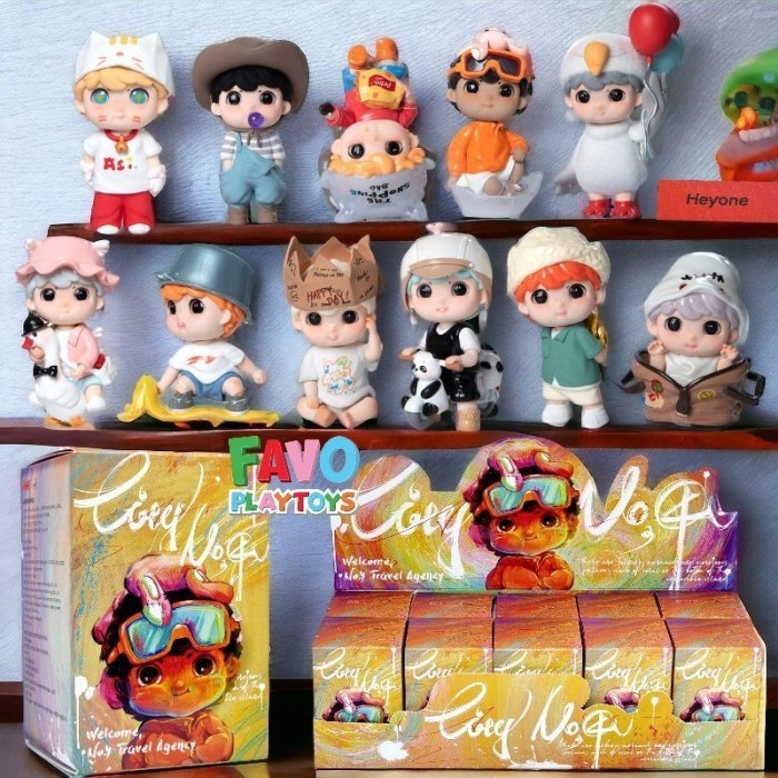 Jual HEYONE x ASI City No 4 Series Blind Box Figure | Shopee Indonesia