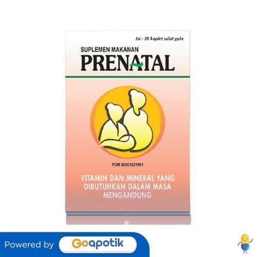 Jual Prenatal Botol 30 Kaplet | Shopee Indonesia