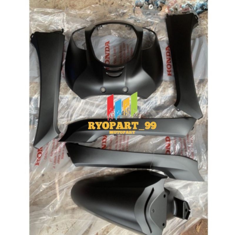 Jual paket body depan GENIO tameng sayap dek samping pijakan dan ...
