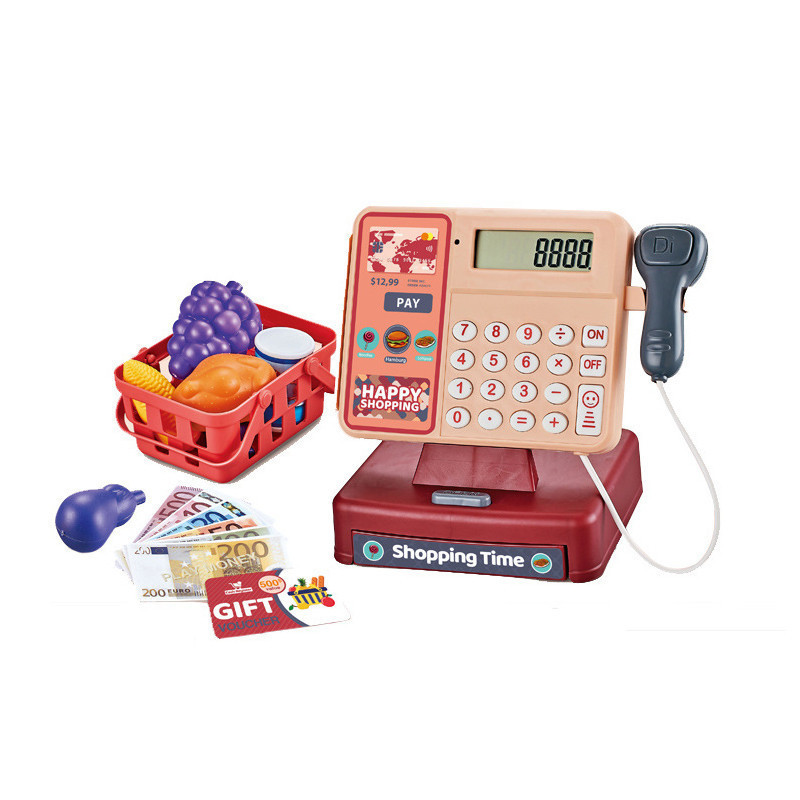 Jual Mainan Anak Mesin Kasir HAPPY SHOPPING CASH REGISTER Cashier ...
