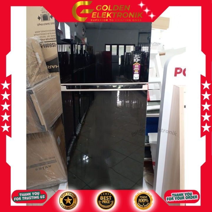 Jual Kulkas POLYTRON 2 Pintu Belleza Jumbo Inverter 240 Liter Inverter ...