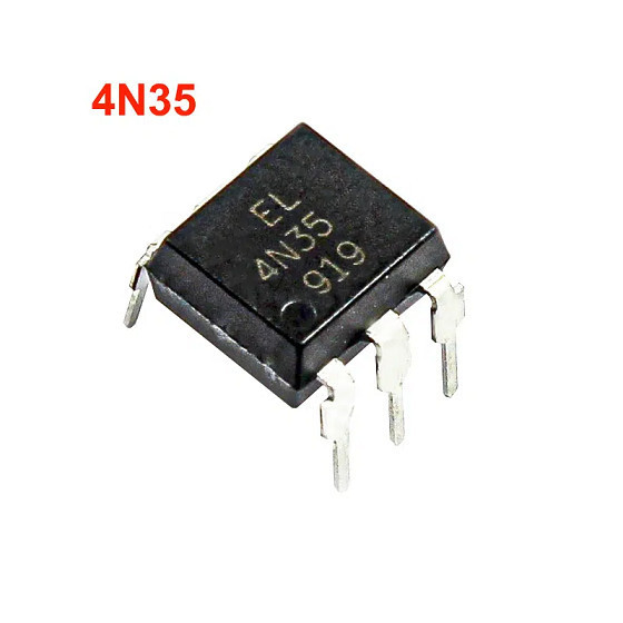 Jual 4N35 N35 4N 35 OPTO COUPLER FOTO ISOLATOR DIP-6 -BB12 (10pcs ...