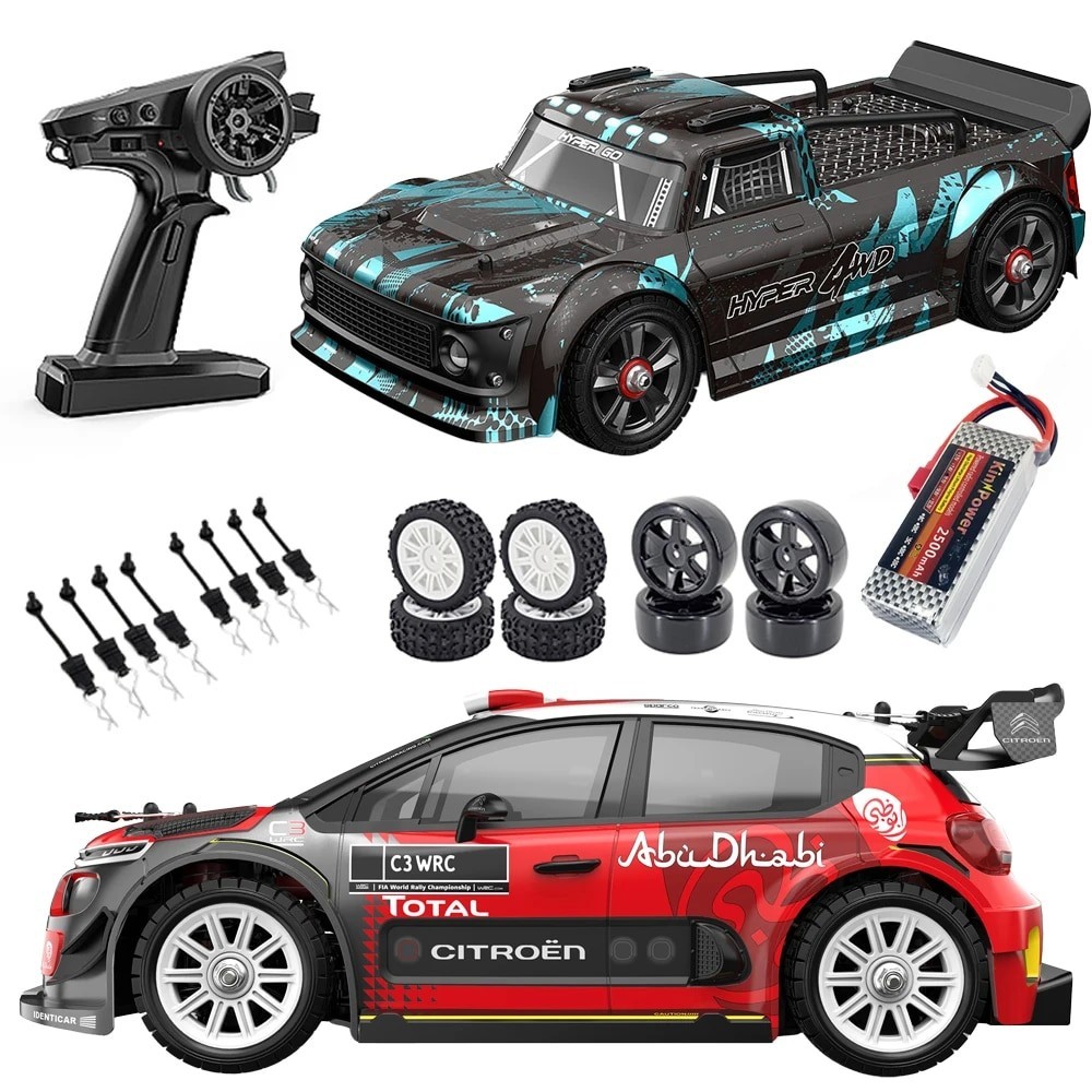 Jual MJX Hyper Go 1/14 High Speed On Road RC Rally Car With Gyro Metal Chassis Extra Drift Wheel ...