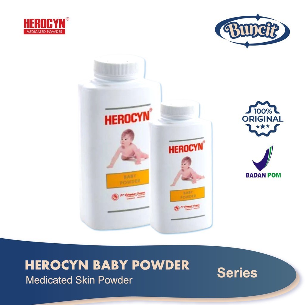 Jual Herocyn Baby Powder 100g 200g | Bedak Bayi | Herocyn Bedak Bayi ...