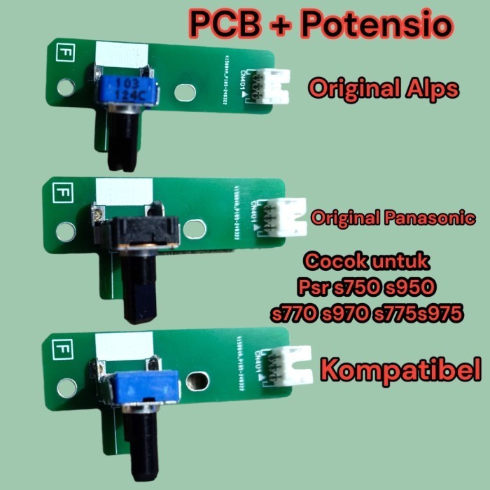 Jual Potensio Panel Keyboard Yamaha Untuk Psr S750 S950 S770 S970 S975 ...