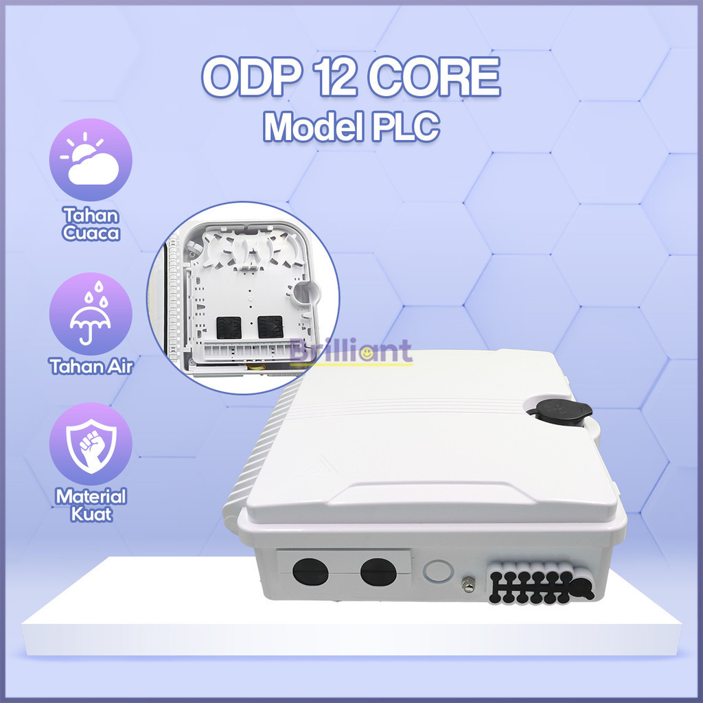 Jual Optical Distribution Point 12 Core Kosongan Model PLC ODP NO RING ...