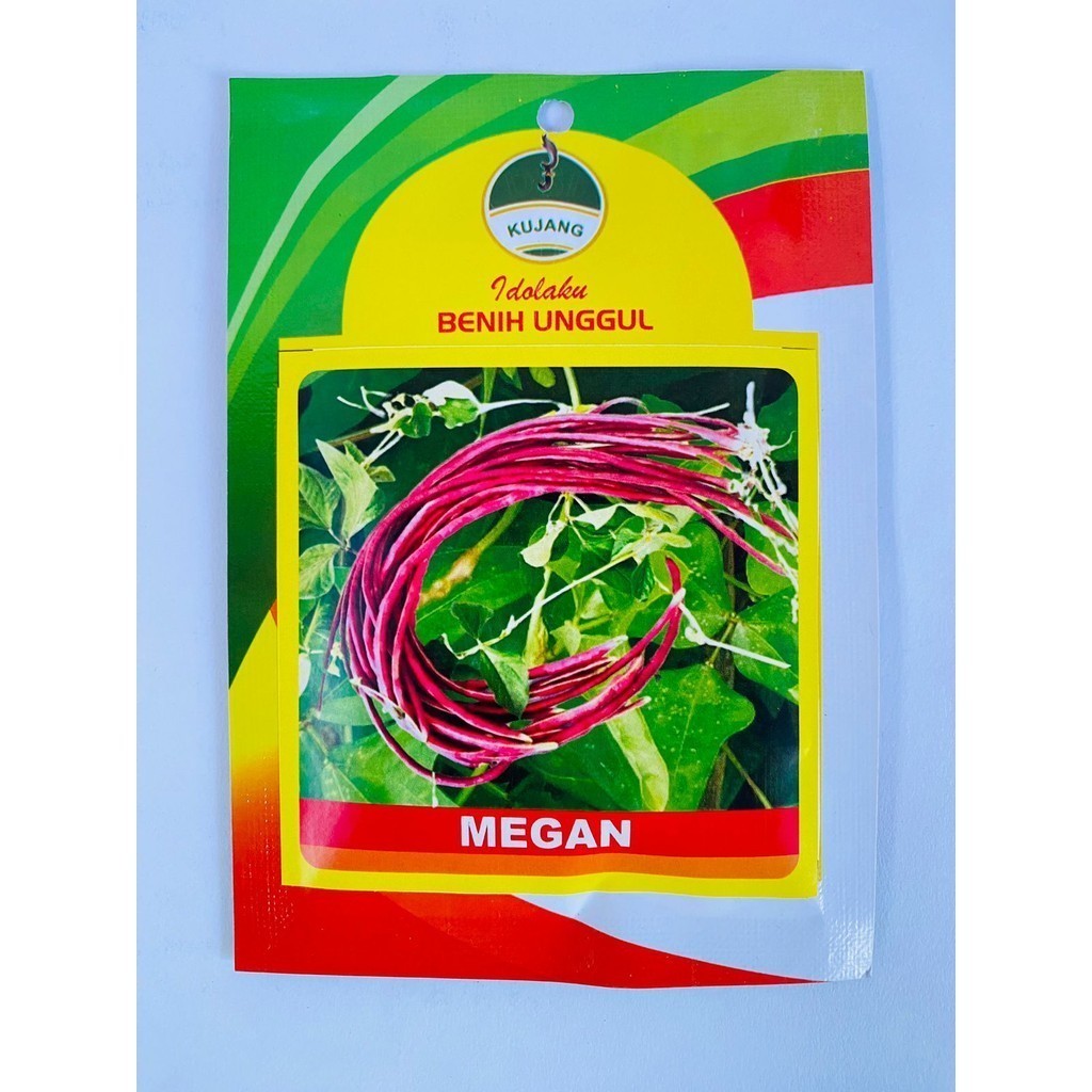 Jual kemasan hemat 120 biji Benih Kacang Panjang MEGAN Warna Merah ...