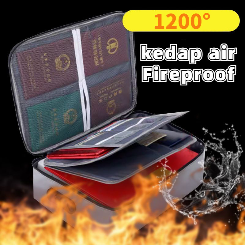 Jual Tas Dokumen Tahan Api Dan Air / Air Tempat Berkas Map Hanke Tas ...
