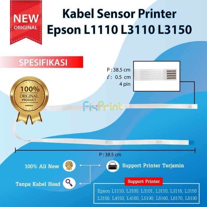 Jual Kabel Sensor Head Epson L1110 L3110 Flexible Cable Sensor ...