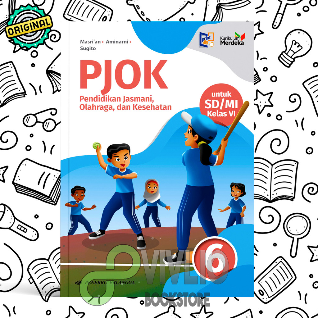 Jual Pendidikan Jasmani, Olahraga & Kesehatan untuk SD/MI Kelas VI ...
