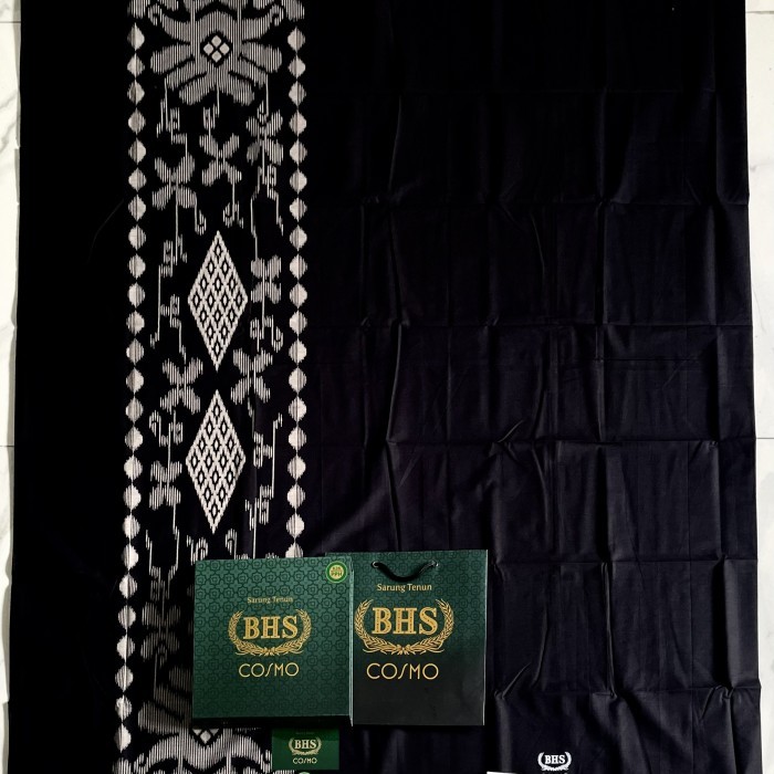 Jual Sarung BHS Gold Cosmo HITAM POLOS + PUTIH POLOS (CHP, CPP, CWP ...