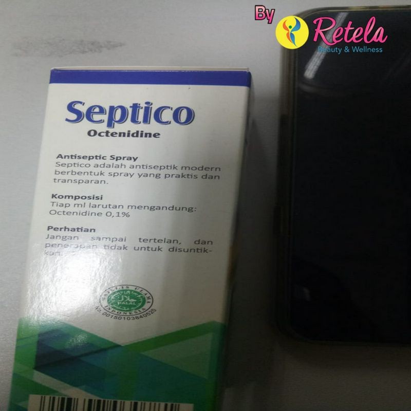 Jual SEPTICO OCTENIDINE SPRAY 60ML | Shopee Indonesia