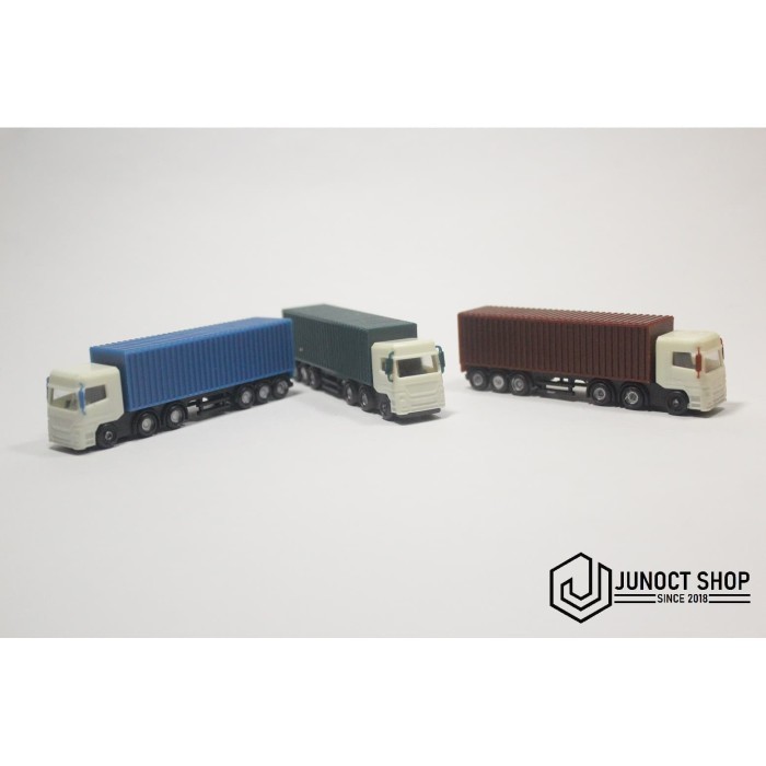 Jual "V.NLN" - TRUK KONTAINER SKALA 1/150 1:150 PANJANG - DIORAMA ...