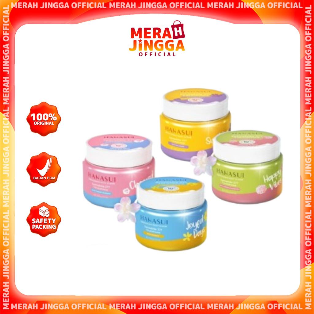 Jual Hanasui Brightening Body Scrub Symwhite 377 Glutathione ...
